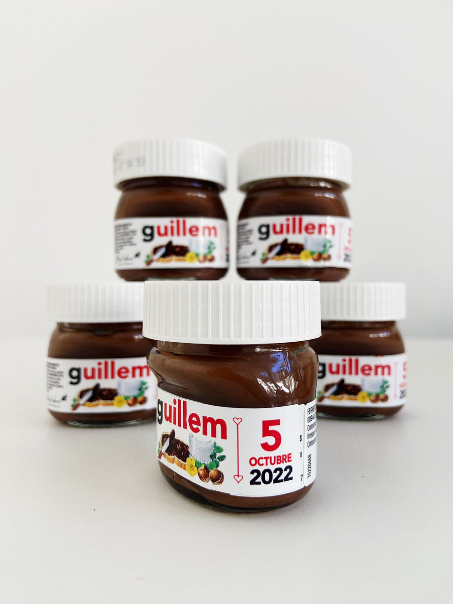 Mini Nutella Personalizada – Verd Oliva